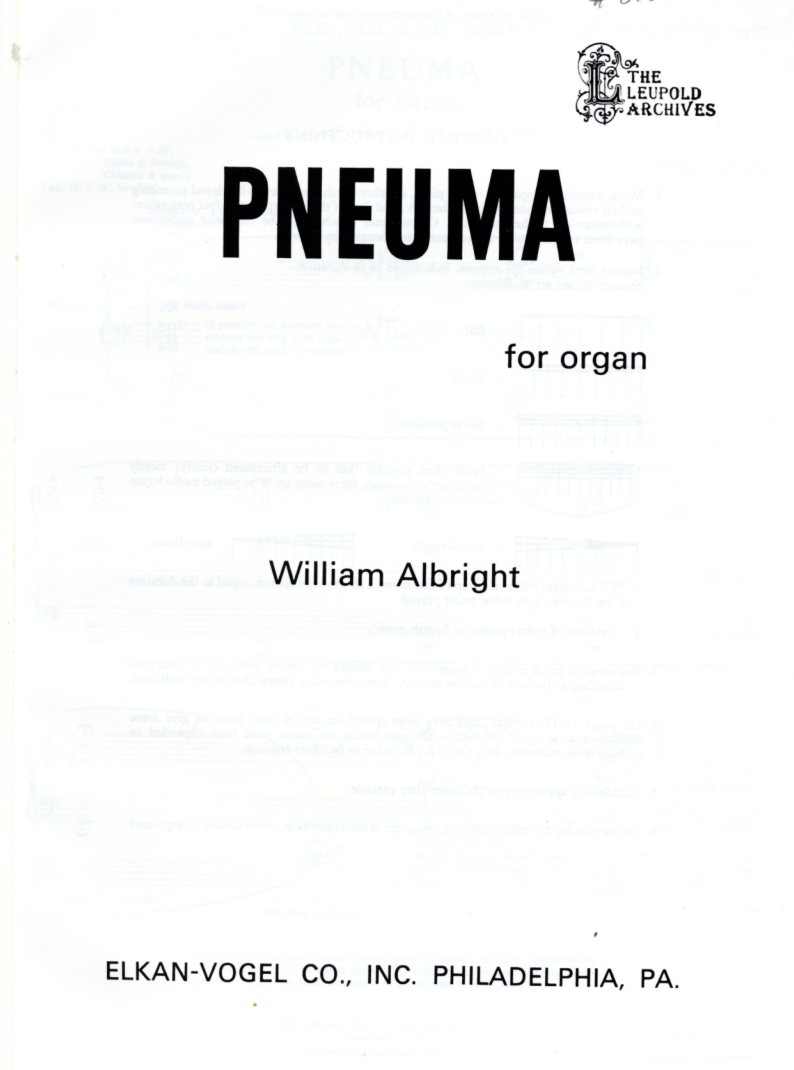 Albright, William-Pneuma - The Leupold Foundation